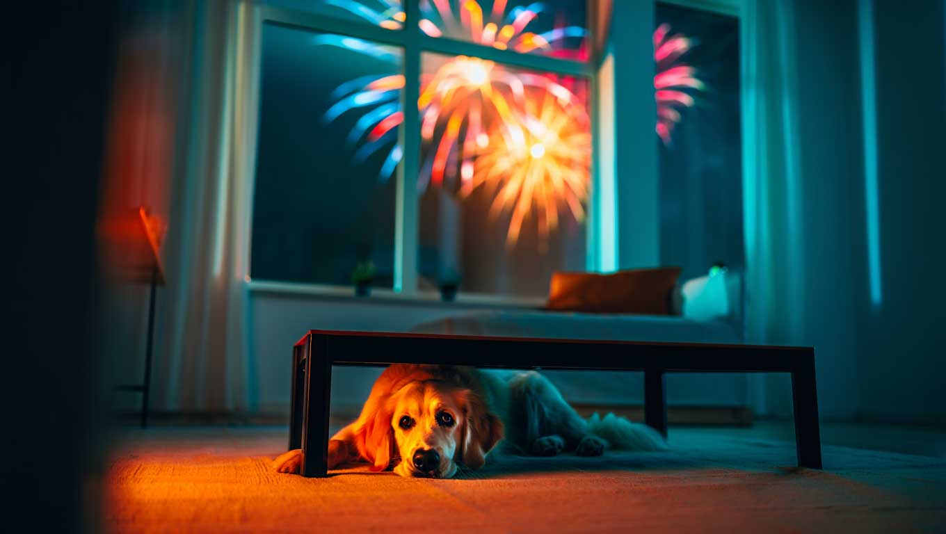 Most people don’t know the dangerous signs fireworks bring out in dogs ...