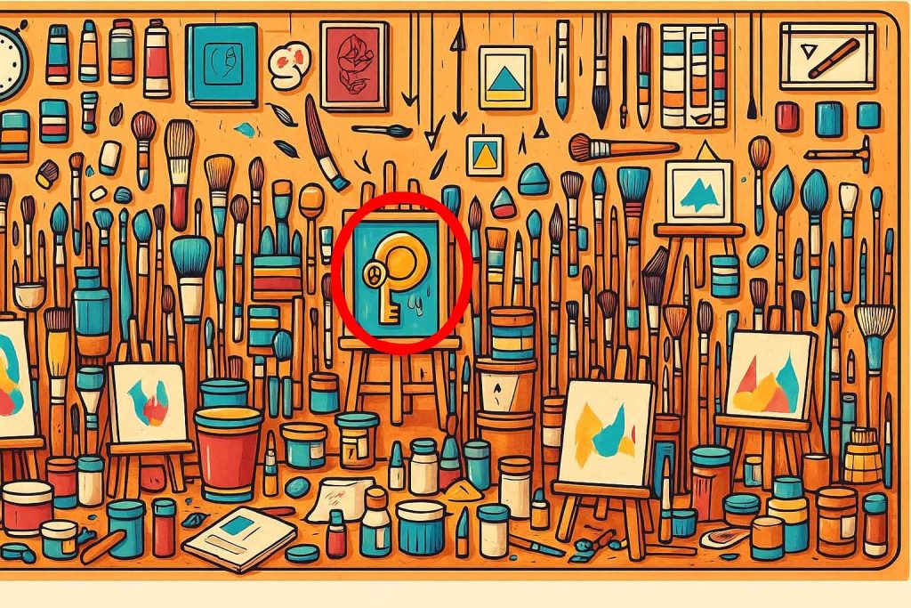 Most observant people can find the hidden key: What you notice first ...