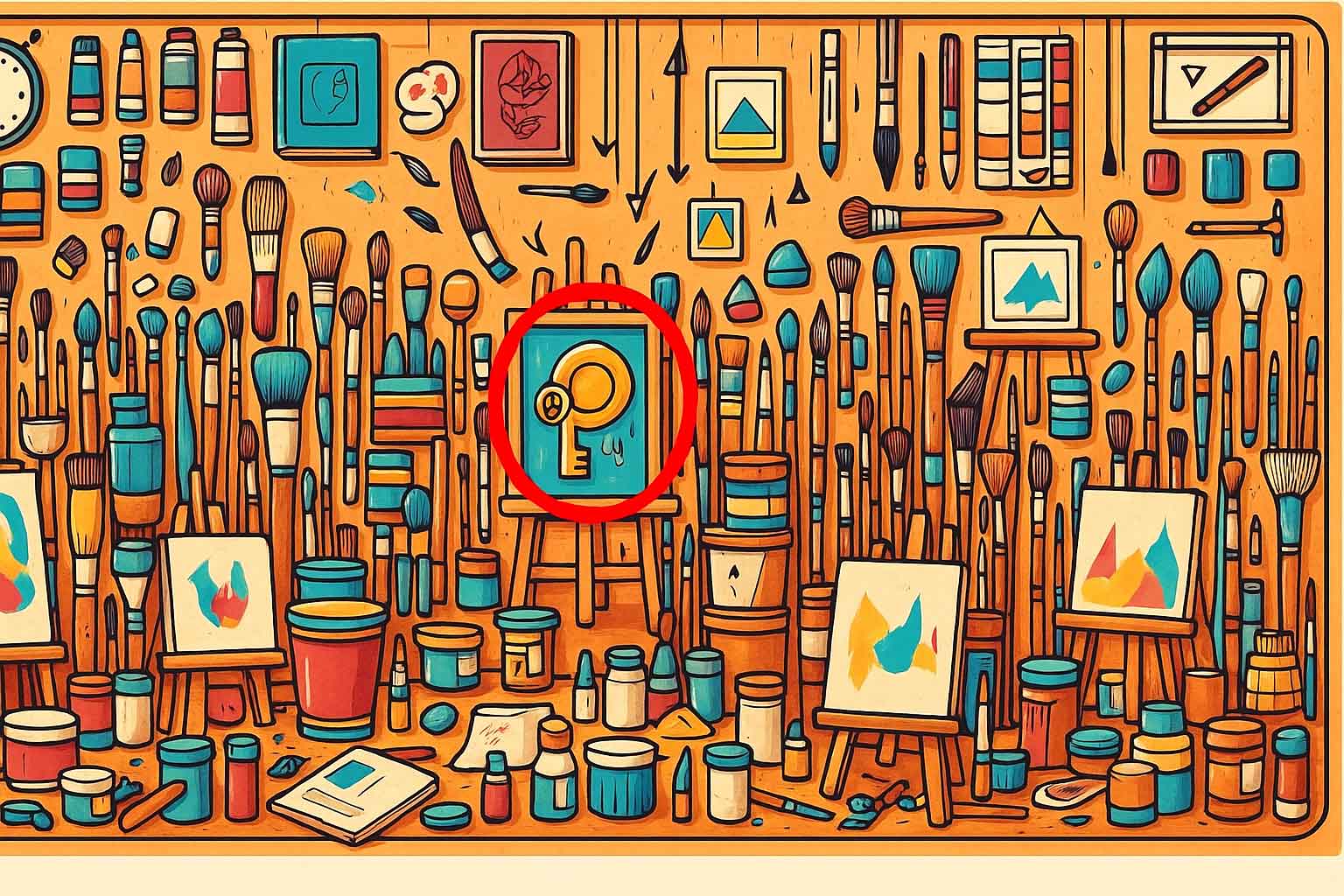 Most observant people can find the hidden key: What you notice first ...