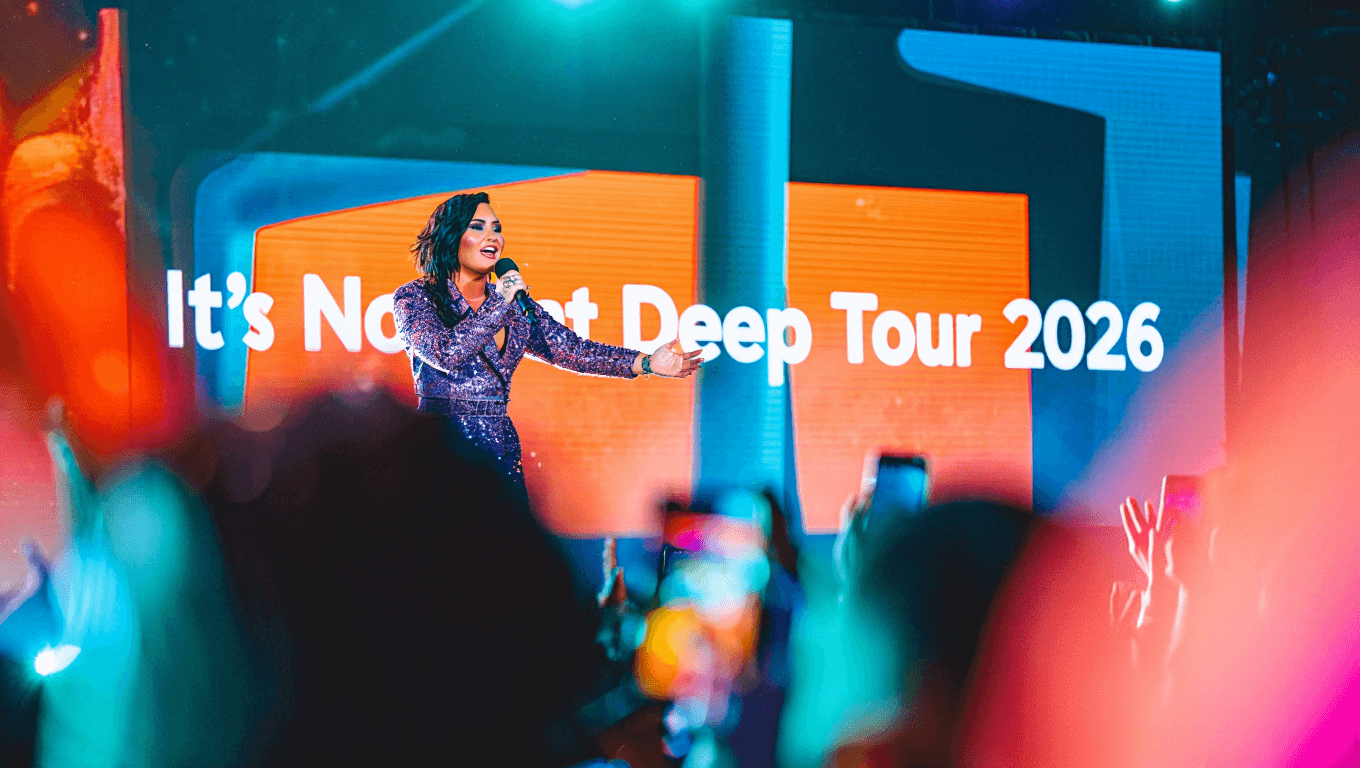 Demi Lovato announces 'It's Not That Deep' North American tour, 23-city ...
