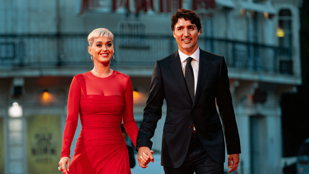 Katy Perry and Justin Trudeau make first public appearance as couple in Paris