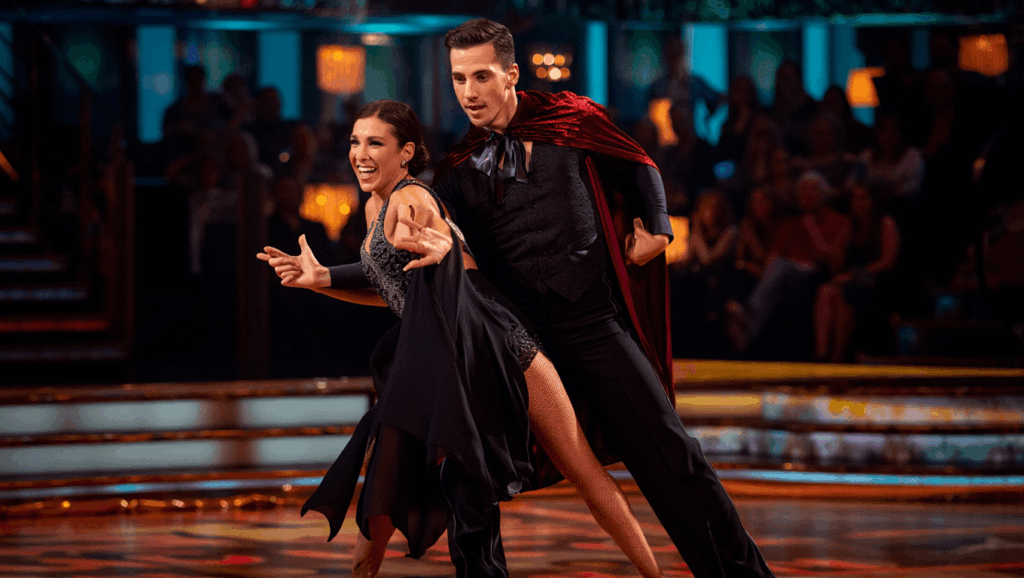 Jen Affleck eliminated on Dancing with the Stars Halloween Night after ...