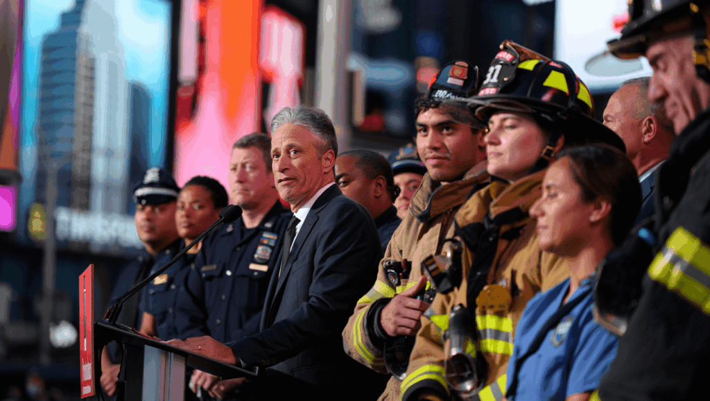 National First Responders Day honors heroes with Jon Stewart hosting ...