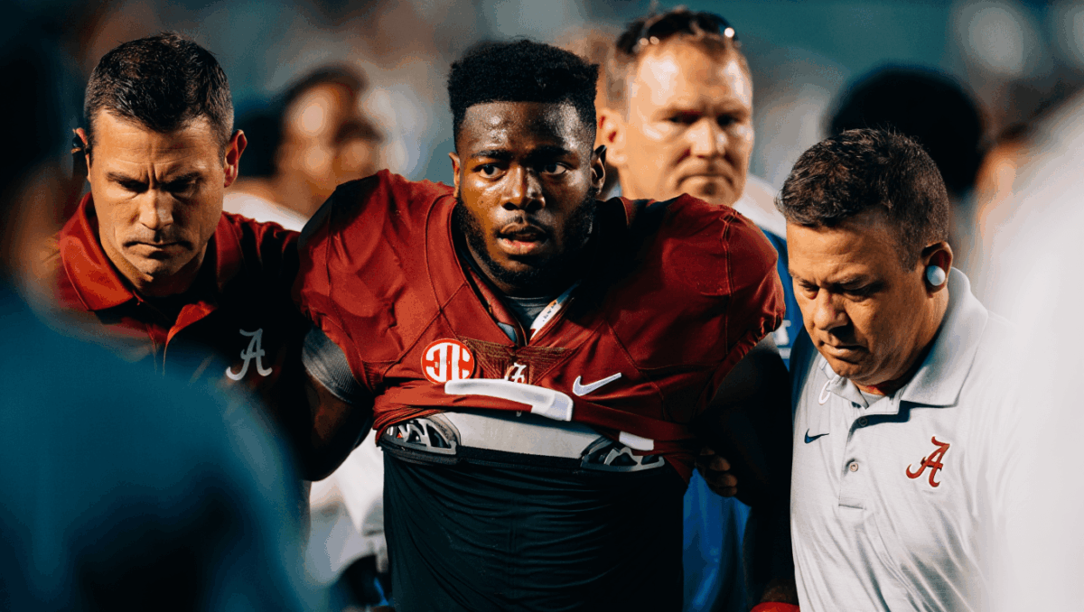 Jam Miller suffers lower-leg injury in Alabama's Iron Bowl win, his ...