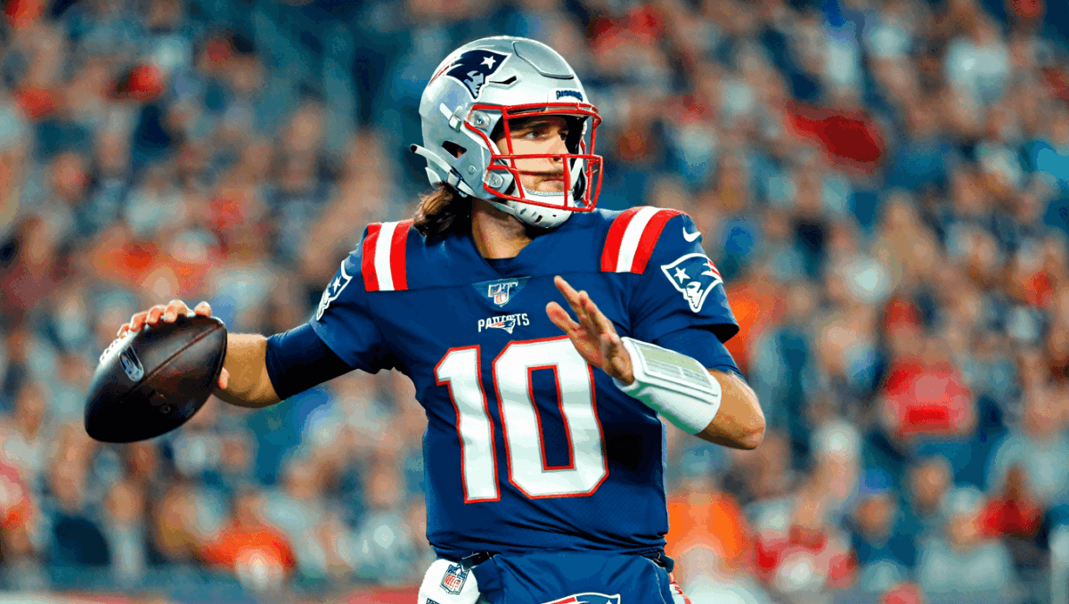 Drake Maye hits career-high 294 yards as Patriots clinch 10-2 record ...