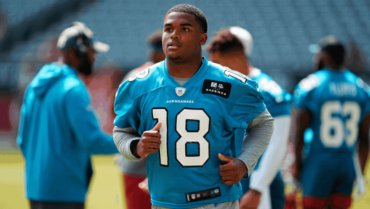 Marvin Harrison Jr returns to practice after appendix surgery, his participation status for ...