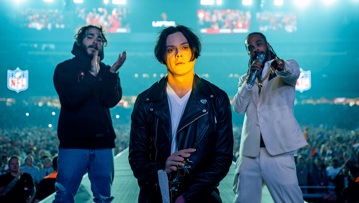 Halftime show thanksgiving 2025 drops Jack White Post Malone Lil Jon ...