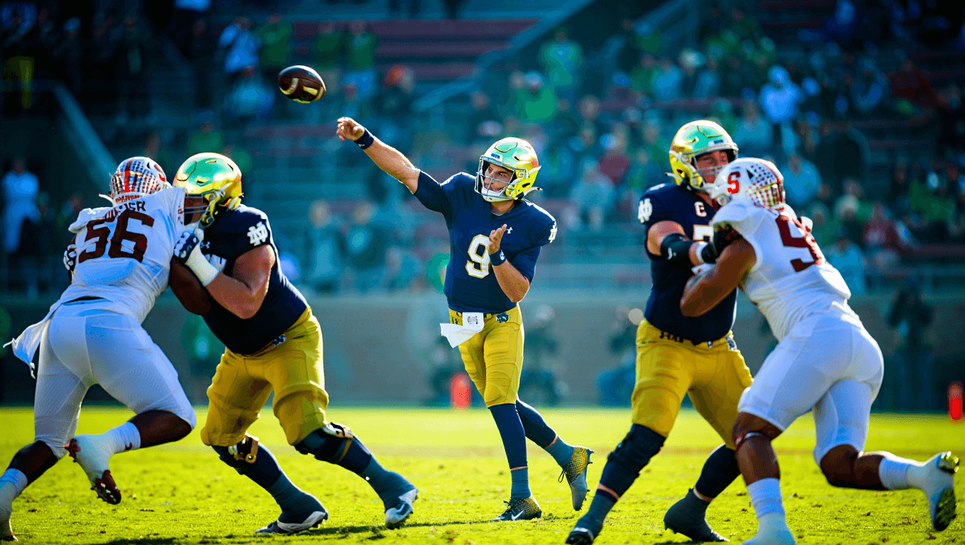 Notre Dame Dominates Stanford 45-3, Here's What This Means for Their ...