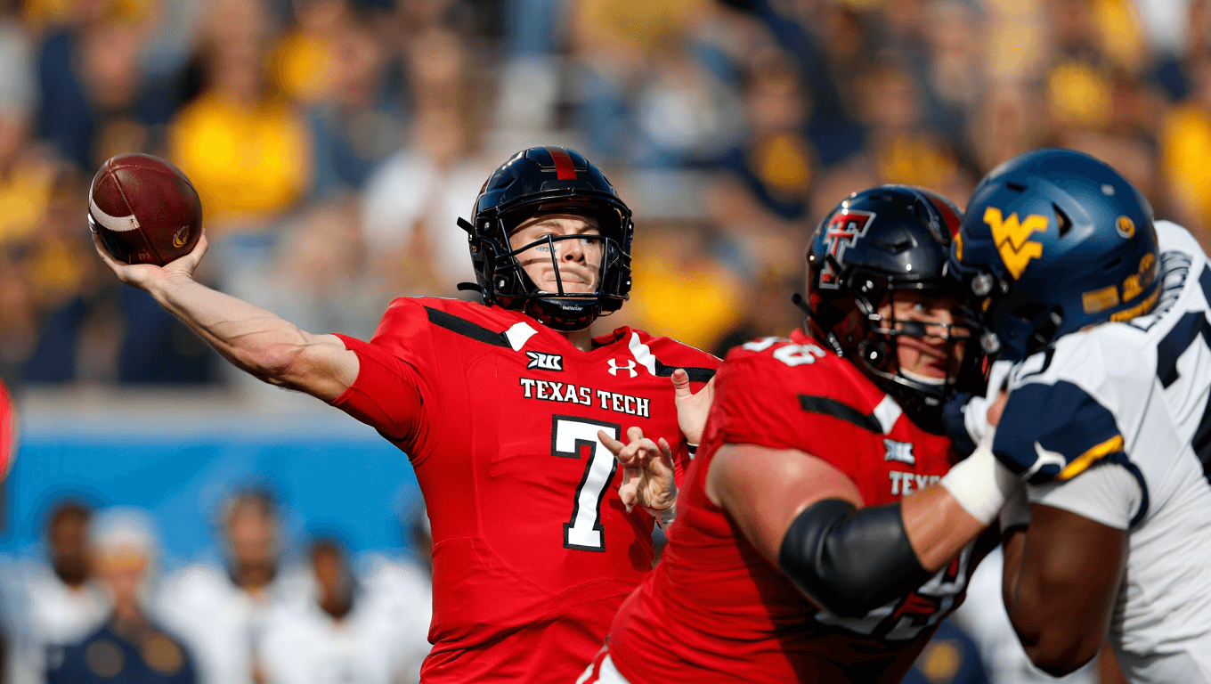 Texas Tech vs West Virginia today and the Red Raiders are one win away ...