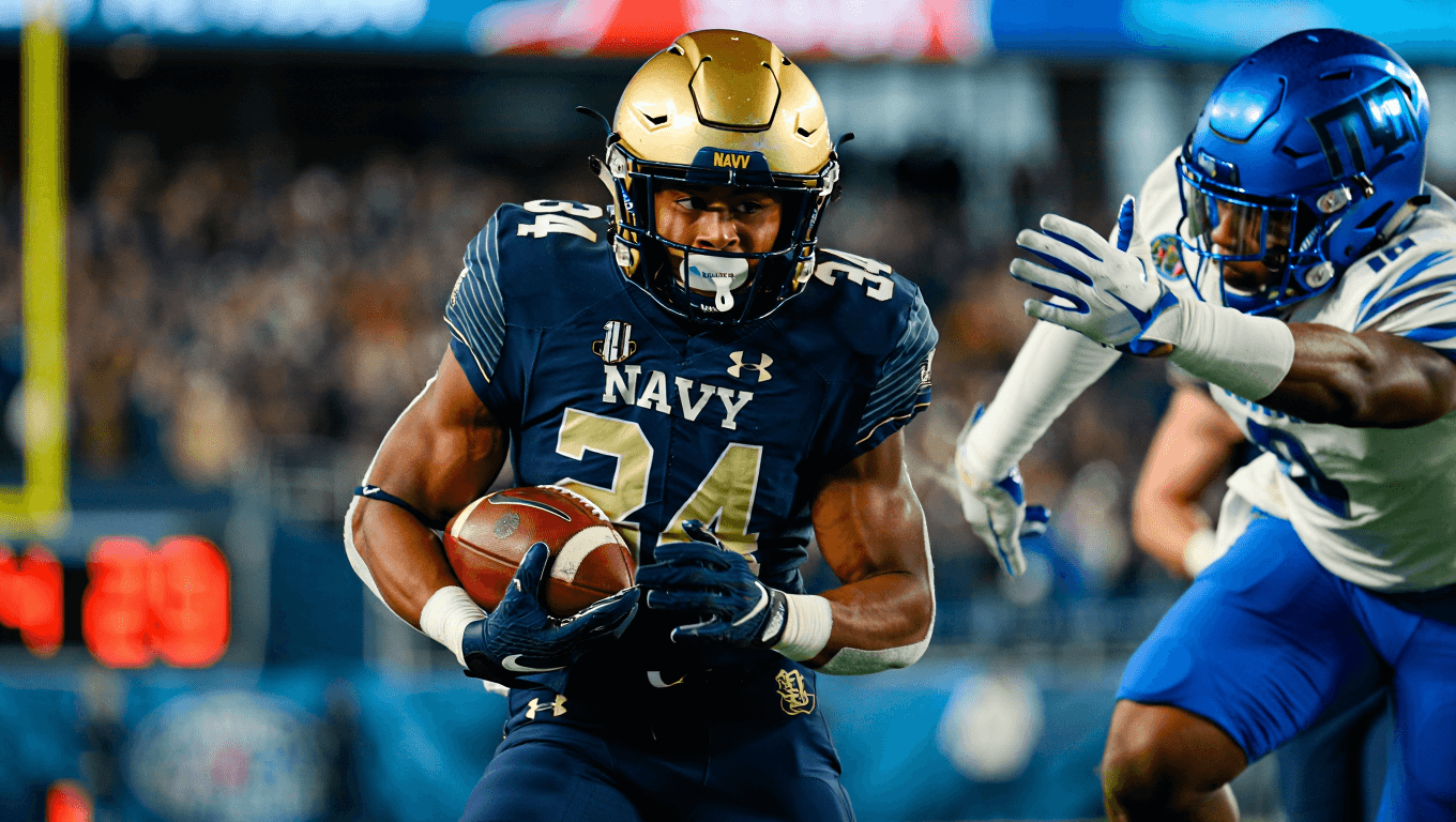 College Football Scores: Navy stuns Memphis 28-17 on Thanksgiving, but ...