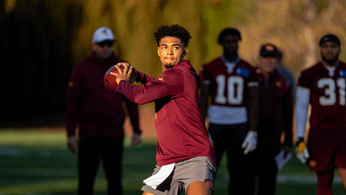 Commanders depth chart lists Jayden Daniels as starter, why coaches ...