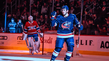 Blue Jackets face Jets on back-to-back after shootout win vs Canadiens