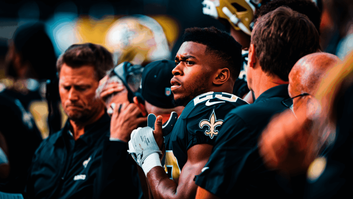 Devin Neal set to start for Saints vs Dolphins despite ankle injury ...