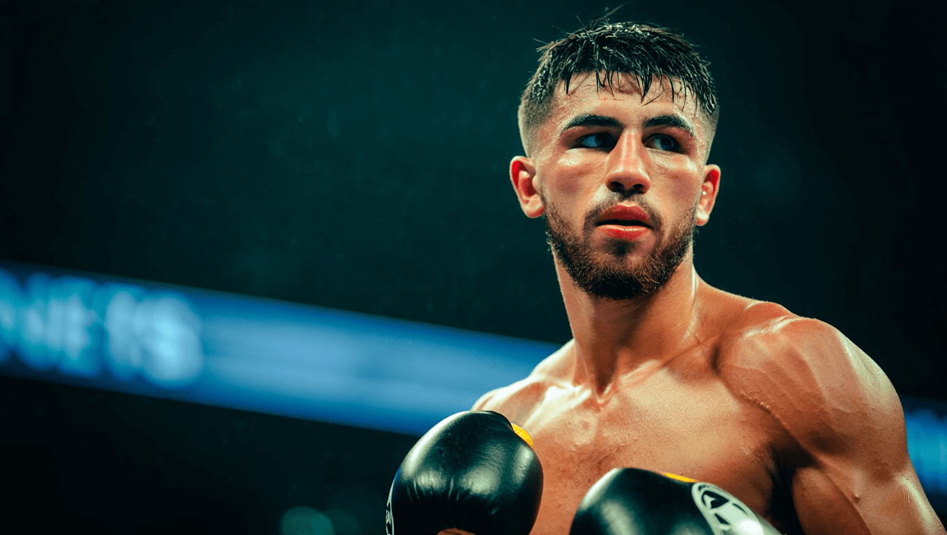 Vito Mielnicki Jr favored to beat undefeated Nmomah with 77% odds at ...