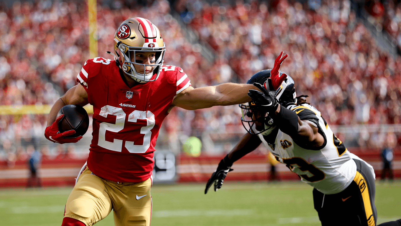 Fantasy football rankings reveal Christian McCaffrey's dominance as ...