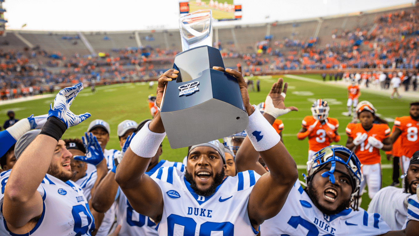 ACC football standings: Duke upsets Virginia 27-20 in overtime shocker ...