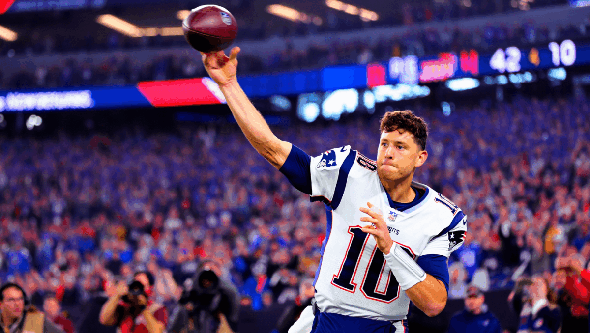 Drake Maye becomes MVP favorite after historic 5-TD performance ...