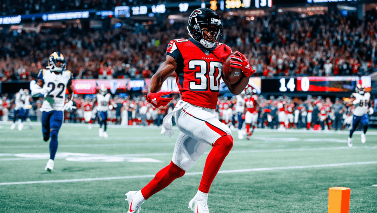 Jessie Bates III returns pick-6 for touchdown as Falcons jump to ...