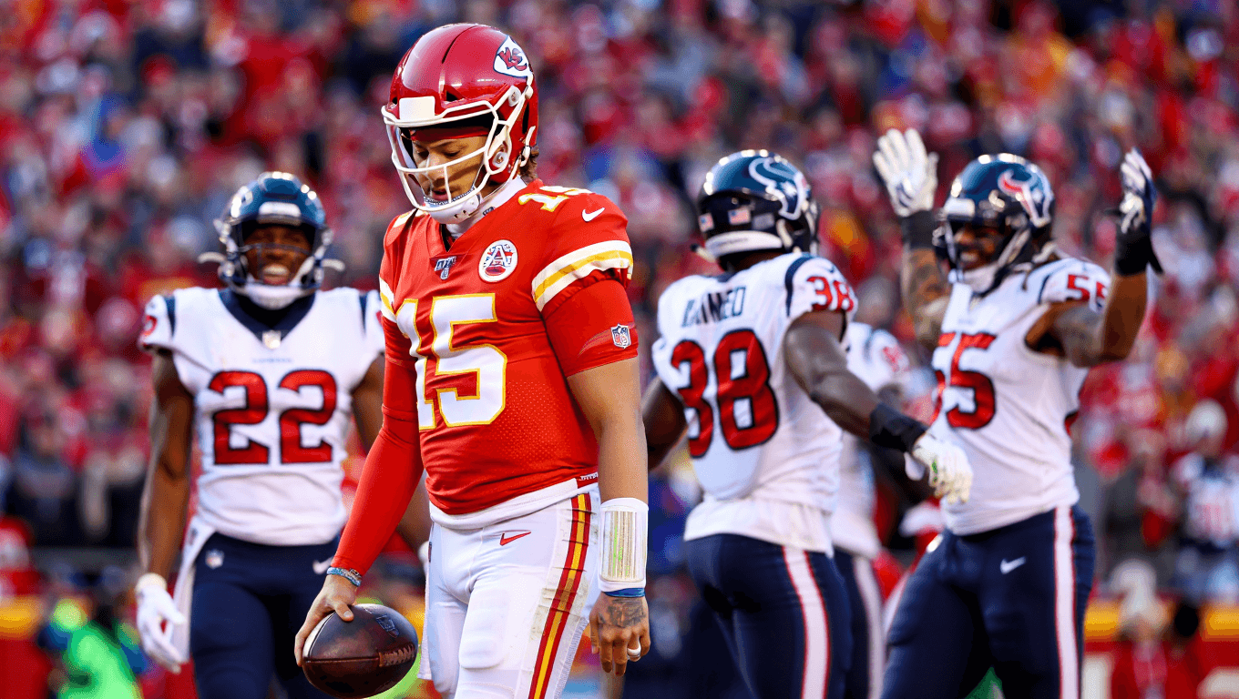 Who won the Chiefs game last night? Mahomes throws 3 INTs as Texans dominate KC in shocking 20 ...