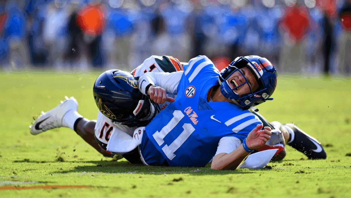 Chambliss Ole Miss Playoff Game Takes Sharp Turn as Starting QB Exits ...