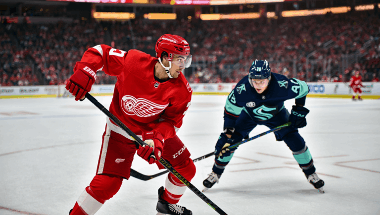 Red Wings take on Kraken tonight looking to snap 2-game skid in Pacific ...