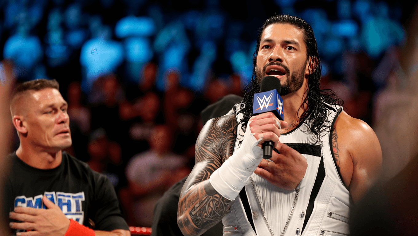 Roman Reigns sends final message to John Cena as WWE icon's retirement ...