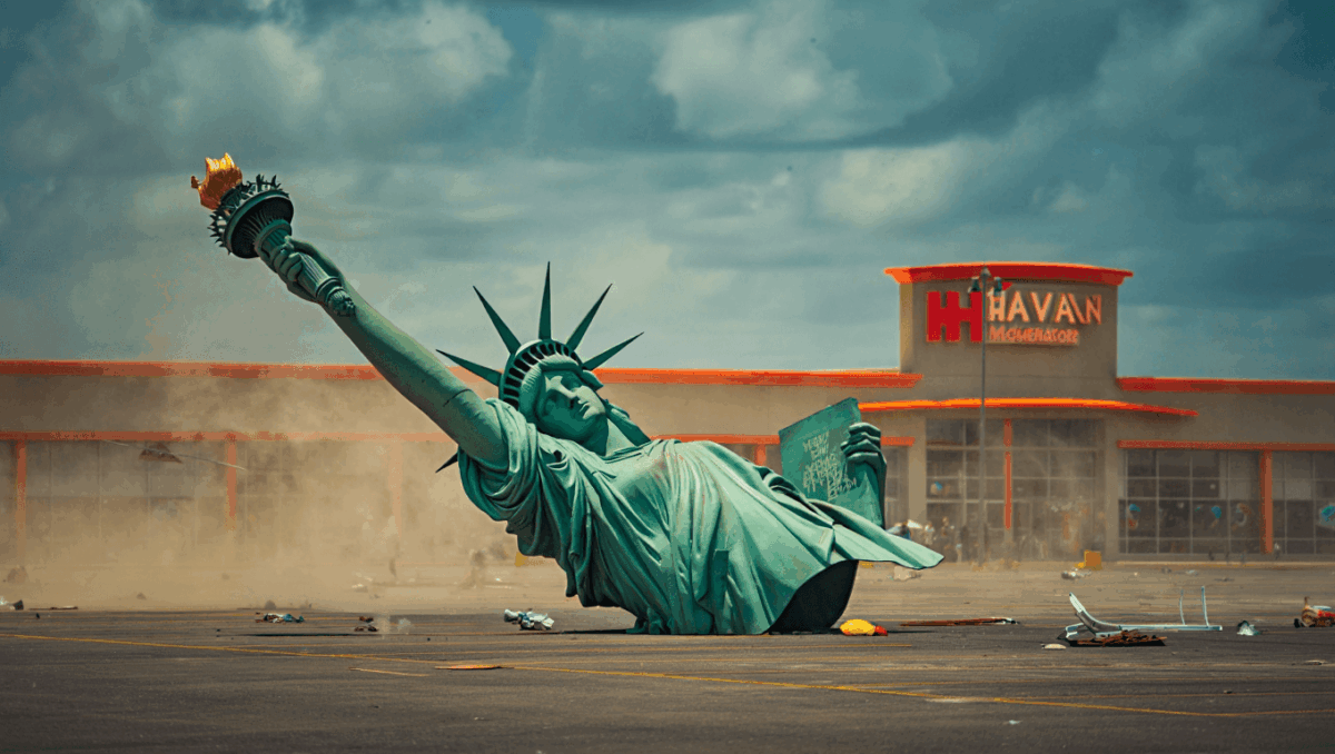 Did the Statue of Liberty fall in Brazil? Shocking footage shows 115 ...