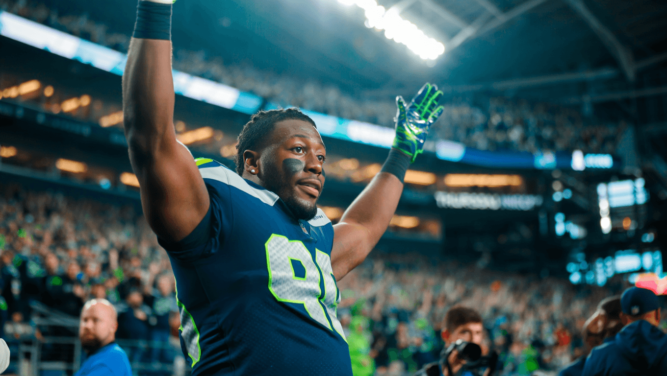 Seahawks uniforms debut stunning wolf grey look tonight against Rams ...