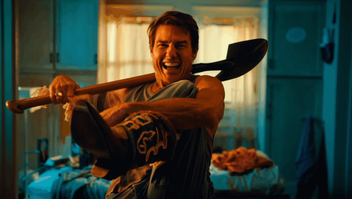 Digger movie Tom Cruise unveils shocking teaser dancing with shovel ...