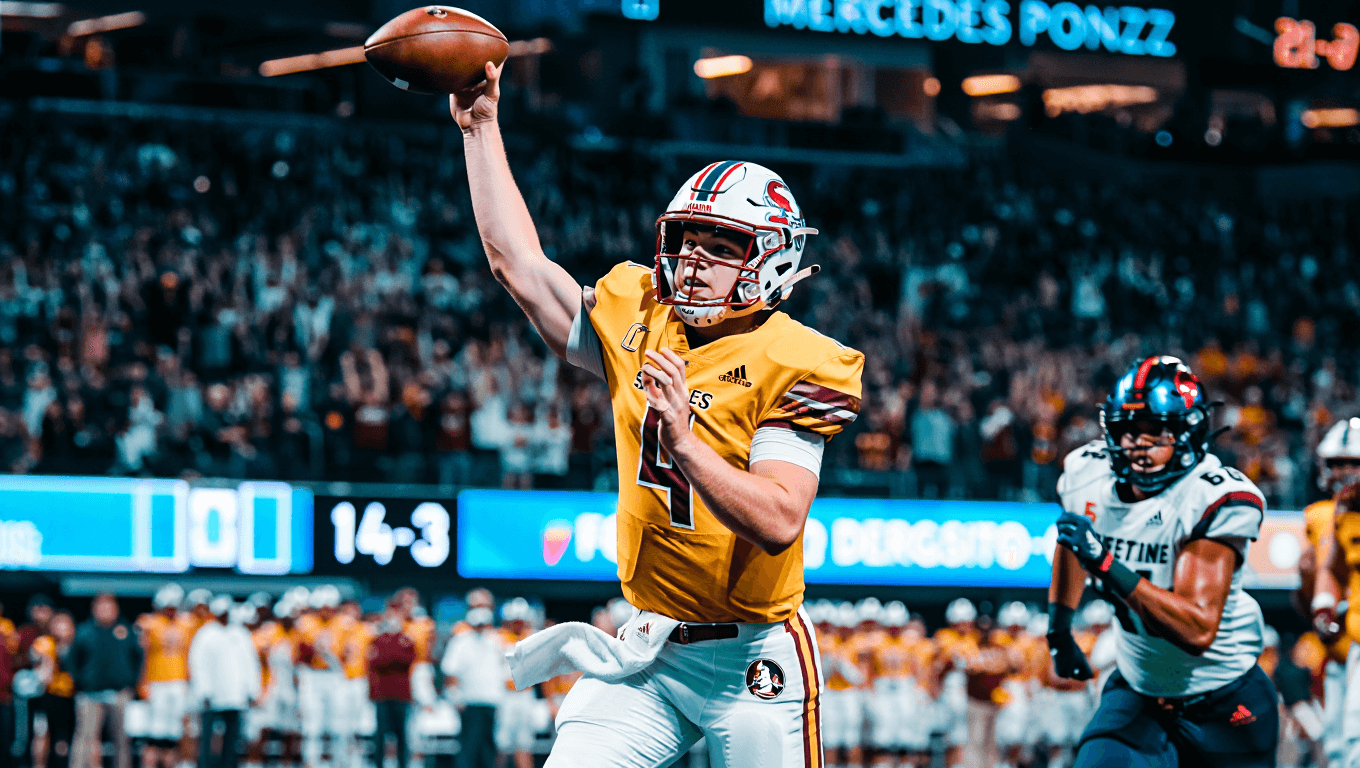 Creekside high school football dominates halftime with 14-3 lead, but ...