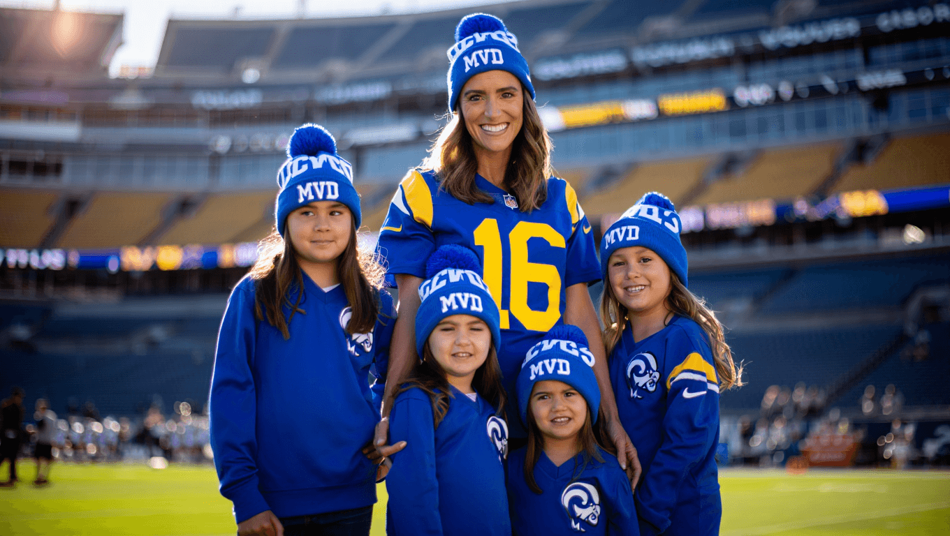 Matthew Stafford wife Kelly won't let daughters wear MVP hats to games ...