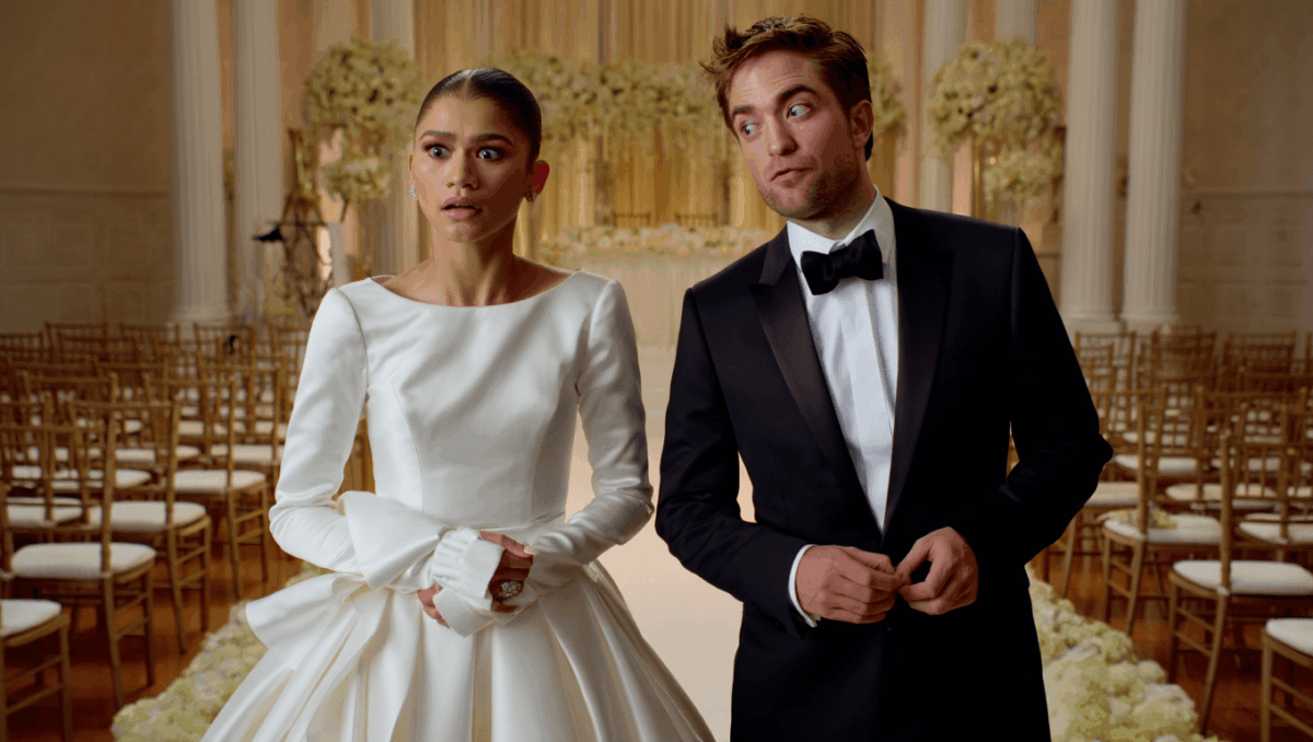 Zendaya and Robert Pattinson spark wedding chaos in new A24 film, fake ...
