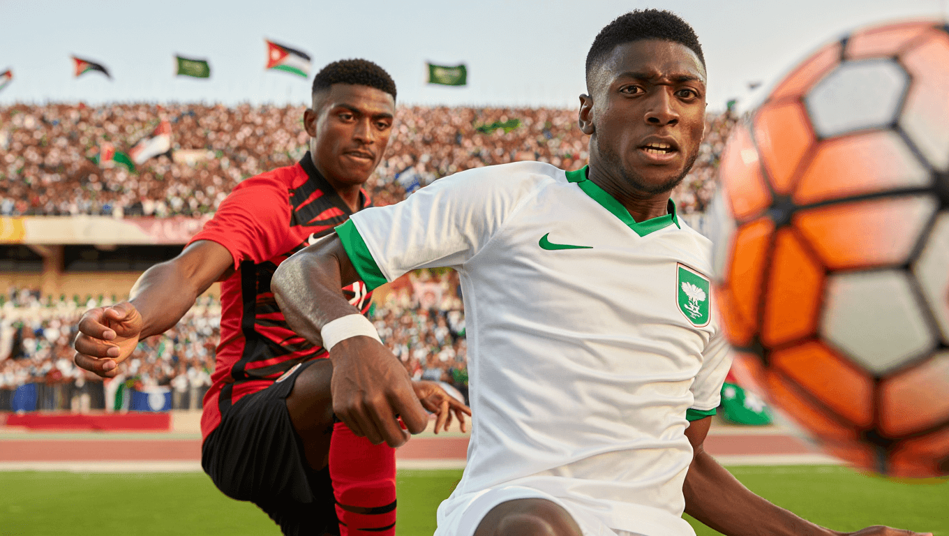 Jordan vs Saudi Arabia Arab Cup semi-final tonight, and the one team's ...