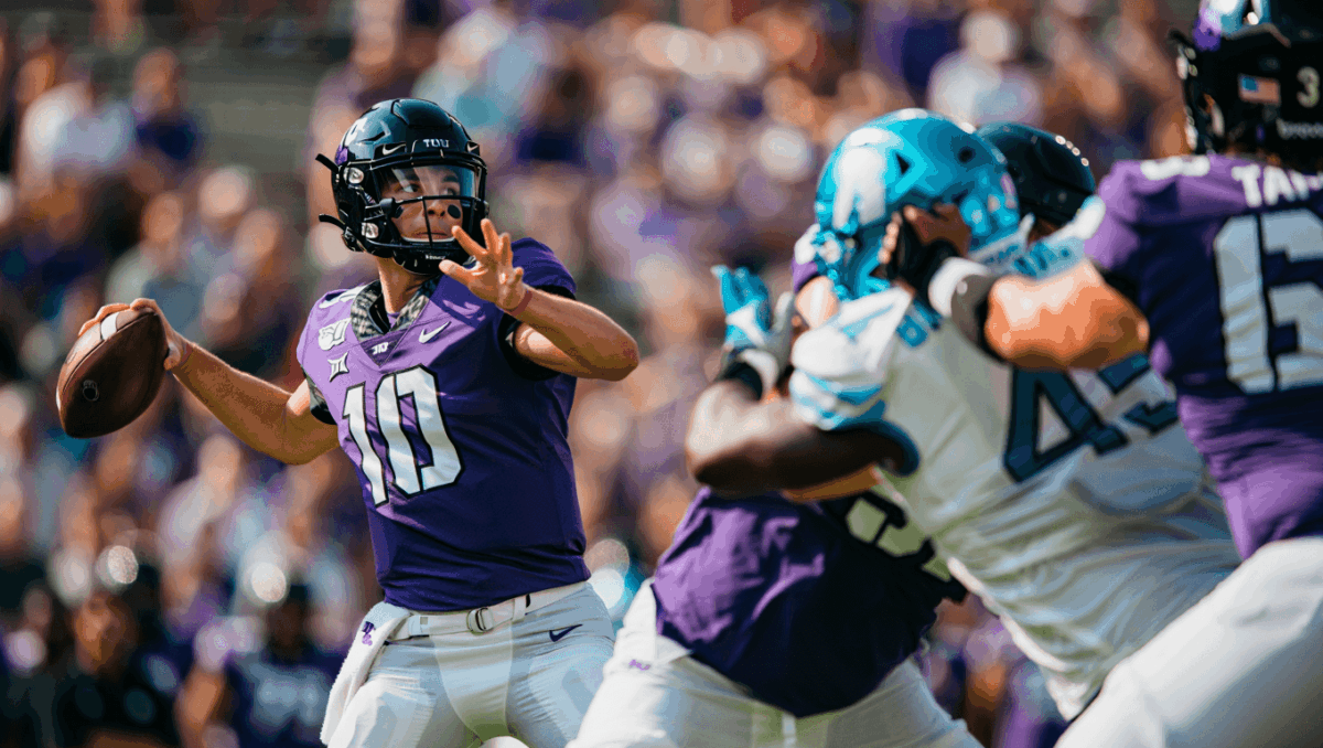 Josh Hoover transfer portal: TCU QB predicted to draw massive NIL ...