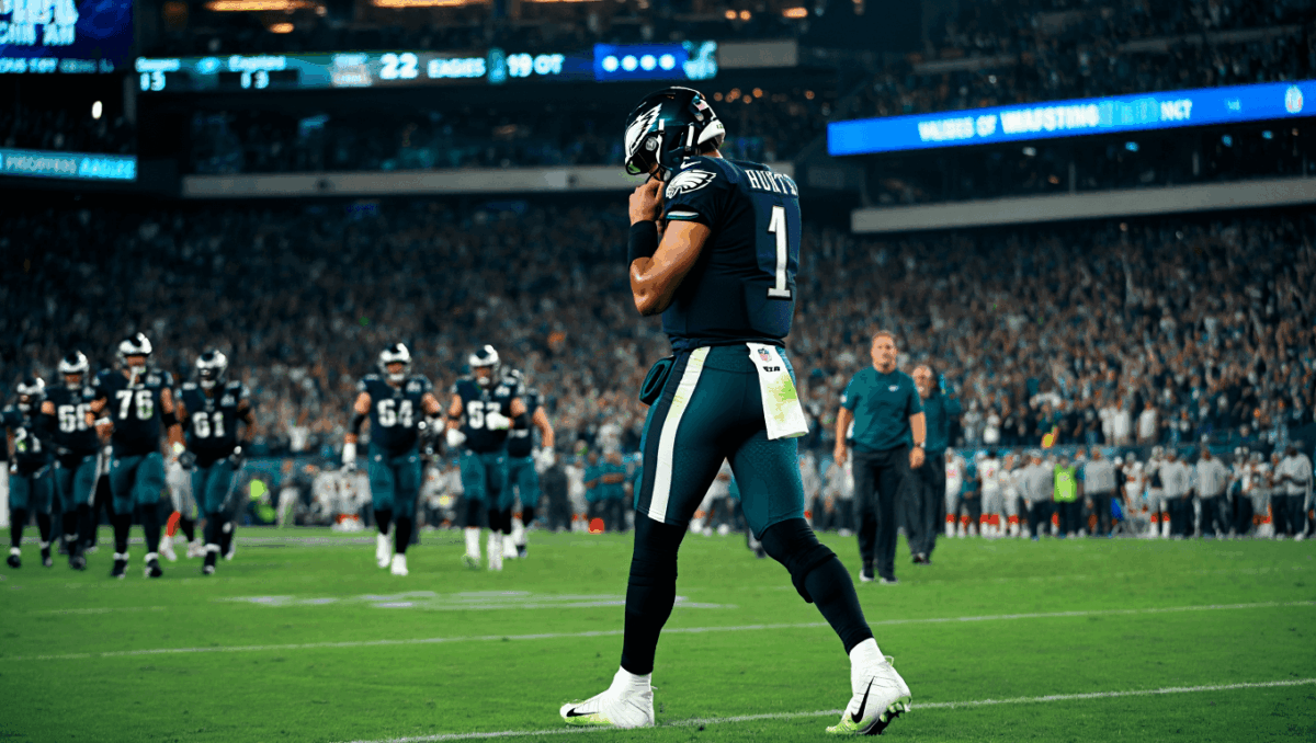 Did the Eagles win last night? Jalen Hurts' historic 5-turnover ...
