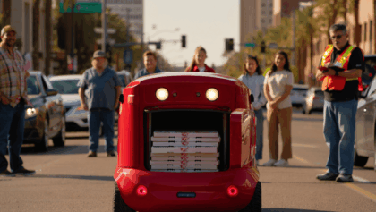 Delivery goes robotic and airborne: DoorDash rolls out Dot, Amazon ...