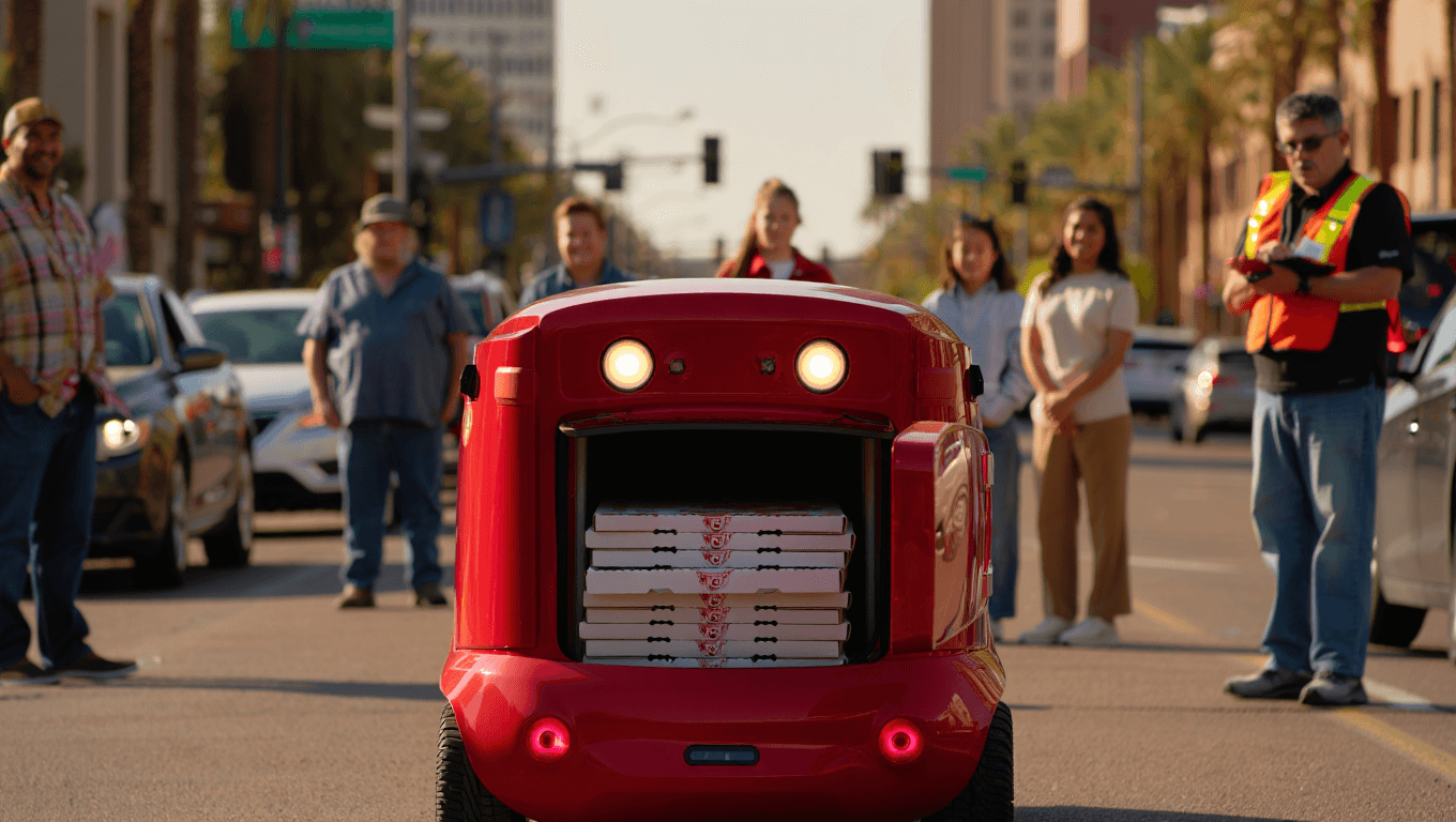 Delivery goes robotic and airborne: DoorDash rolls out Dot, Amazon ...