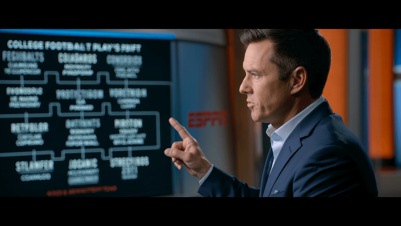 CFP selection show airs at 9 AM PT tomorrow and the top-2 undefeated ...