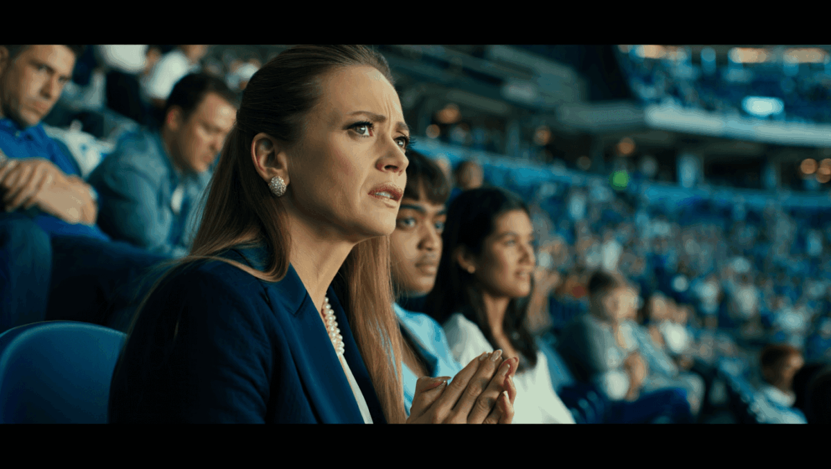 Philip Rivers' wife Tiffany anxiously watches as 44-year-old ...