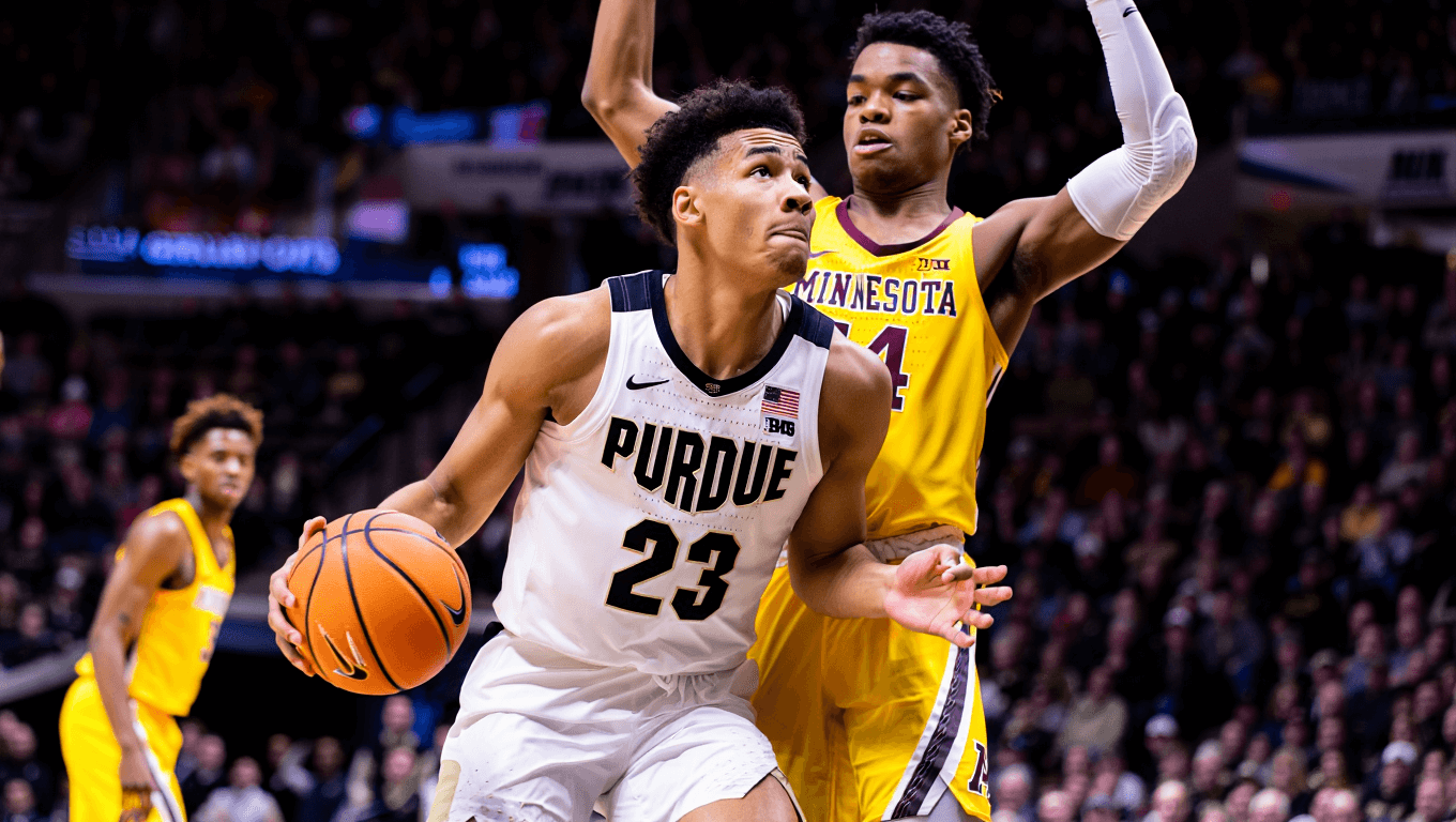 College basketball games today feature No. 6 Purdue bouncing back after shocking loss and ...