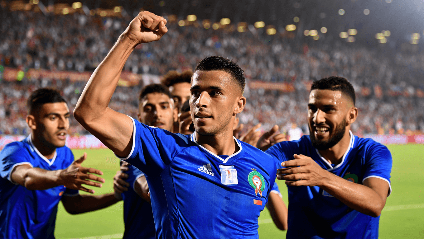 Morocco vs Saudi Arabia leads 1-0 at halftime as El Berkaoui strikes ...