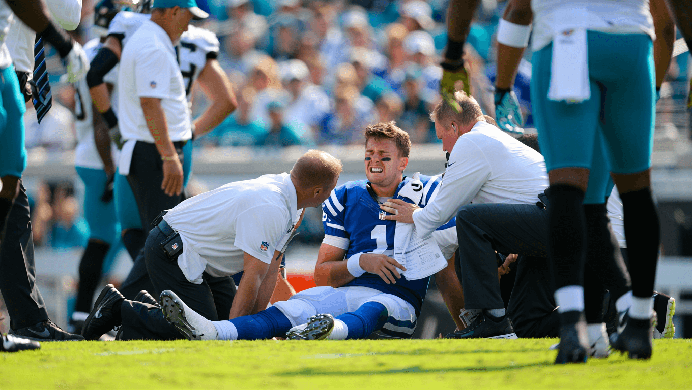 Colts QB Injury Suffers Season-Ending Torn Achilles in First Quarter ...