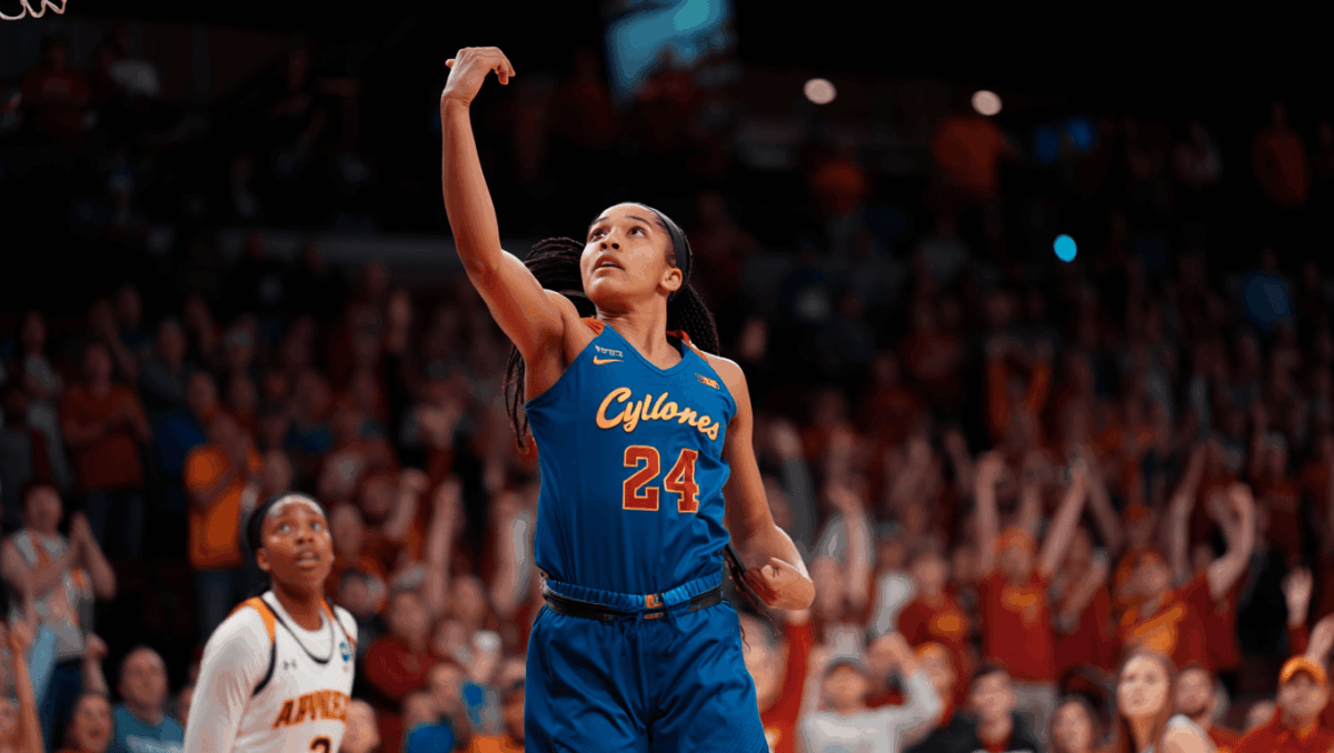 Iowa State vs Houston 76-64 women's basketball: Audi Crooks dominates ...