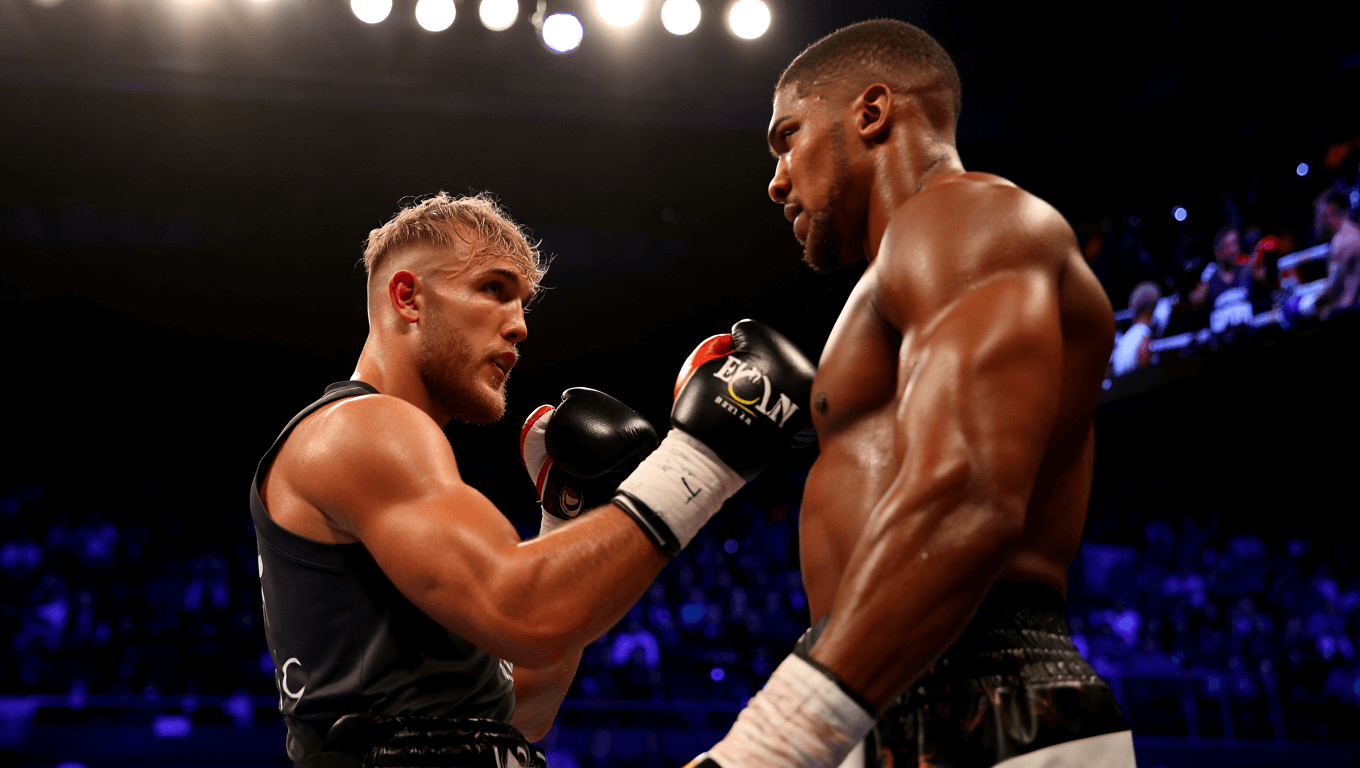 Jake Paul faces Anthony Joshua tonight in massive Netflix boxing clash ...