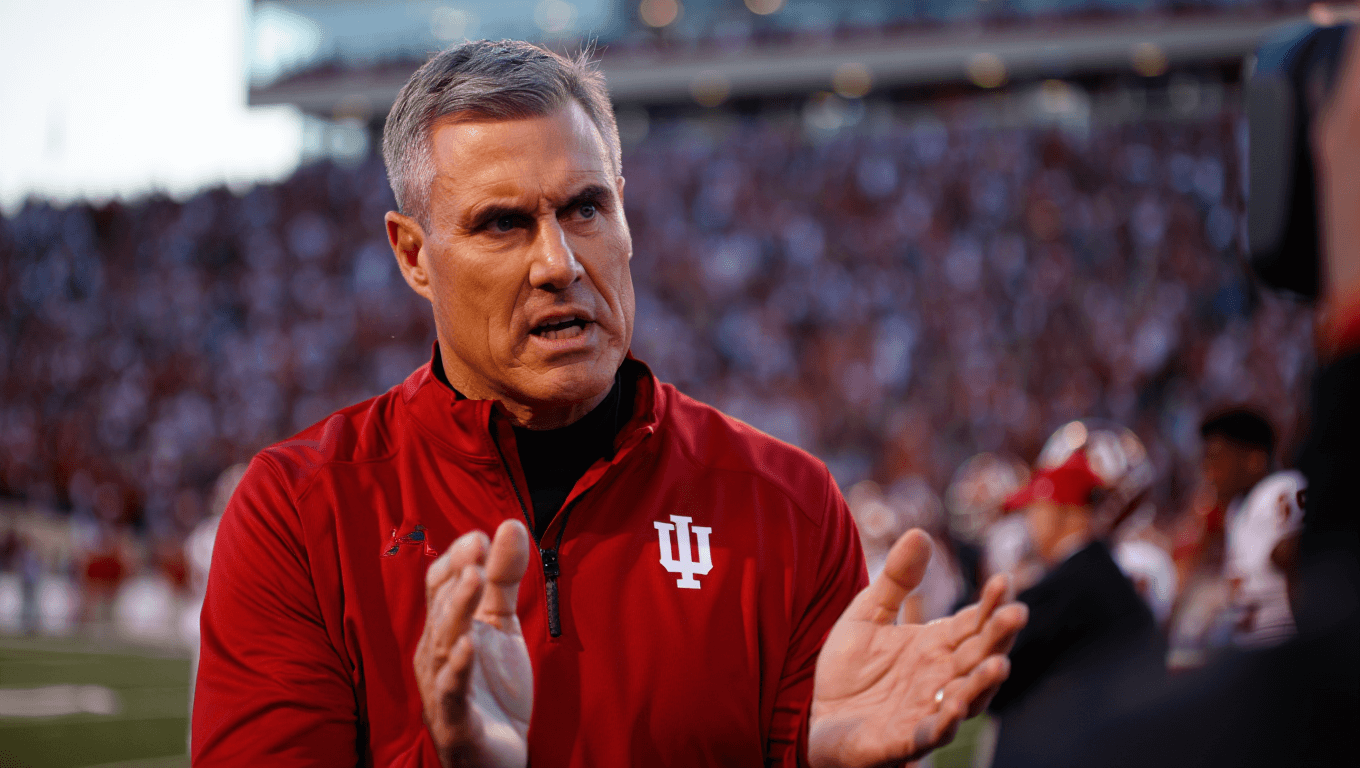IU football coach Curt Cignetti blasts refs over missed calls in ...