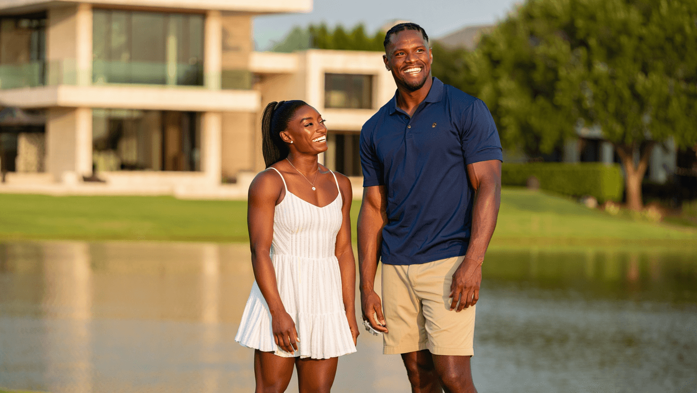 Simone Biles husband Jonathan Owens splits time between Chicago Bears ...