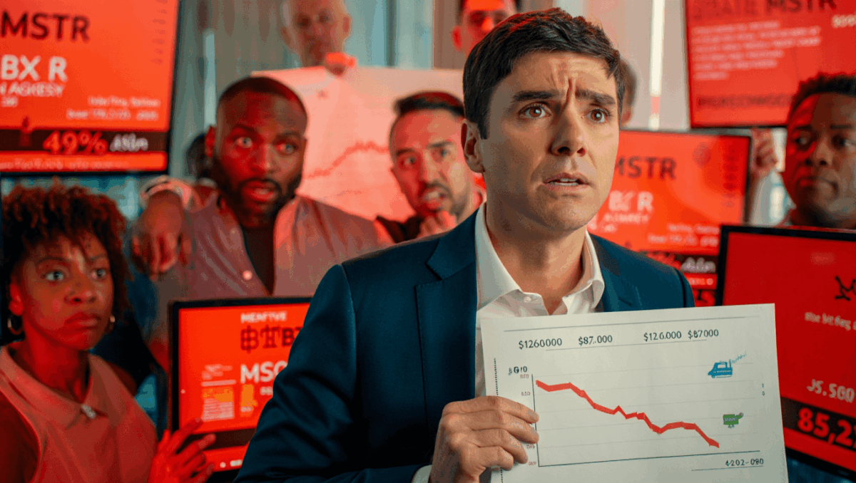 MSTR stock plunges 49% in brutal 2025 as Bitcoin downturn crushes ...