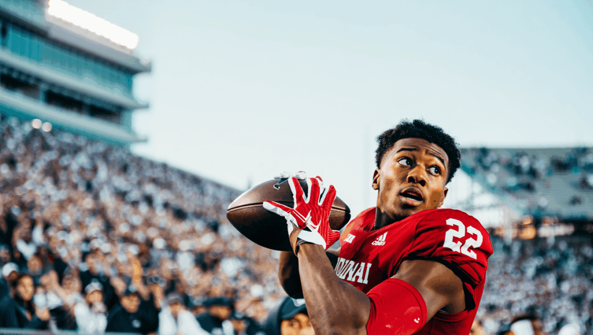Omar Cooper Jr. becomes Indiana's breakout receiver with 849 yards in 2025