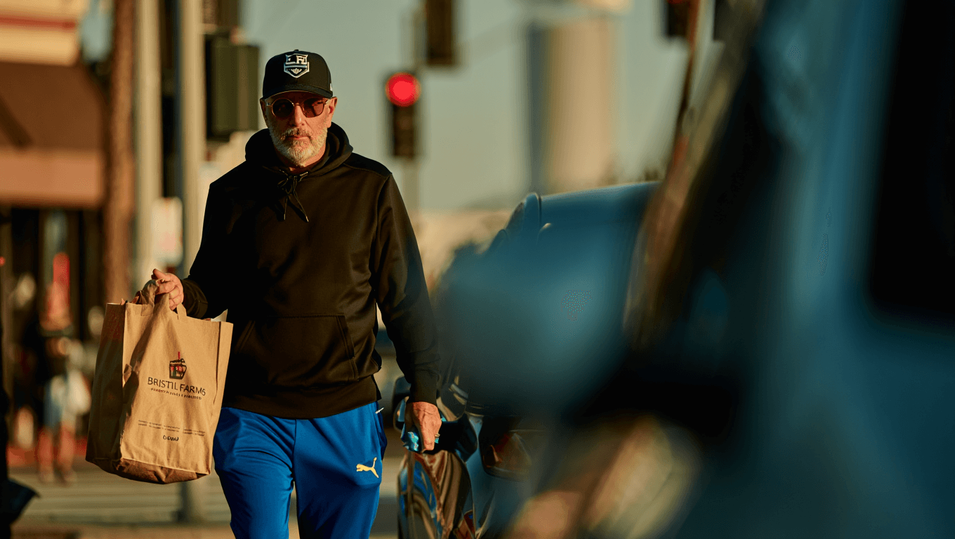 Michael Vartan now unrecognizable in rare LA outing with beard