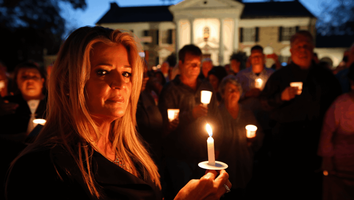 Lisa Marie Presley fans gather for second annual birthday vigil at ...